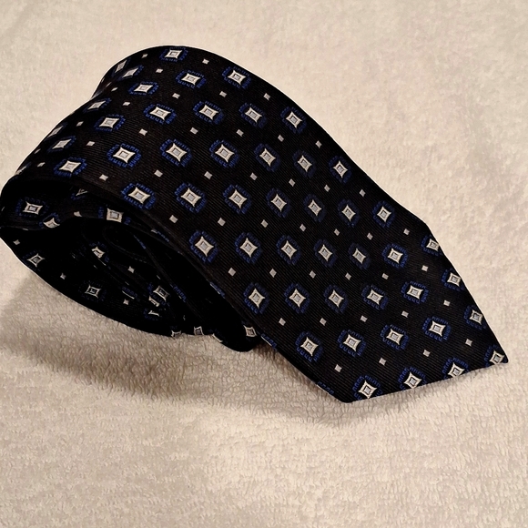 Burma Bibas | Accessories | Burma Bibas 47 Black With Blue Circles With ...